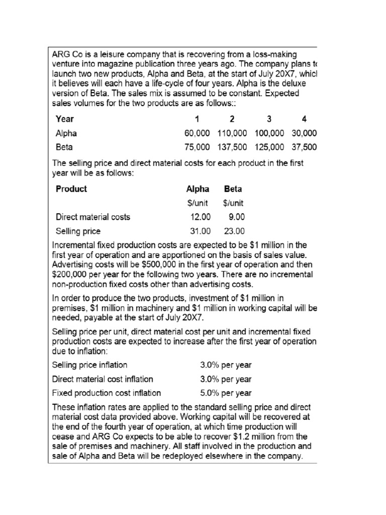 NPV Alpha Beta | PDF