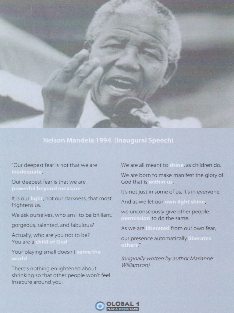 TBE Global 1 Nelson Mandela | PDF