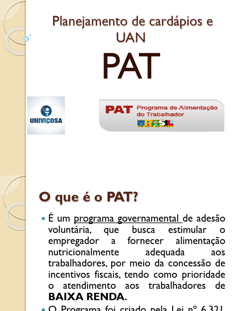 Aula PAT | PDF