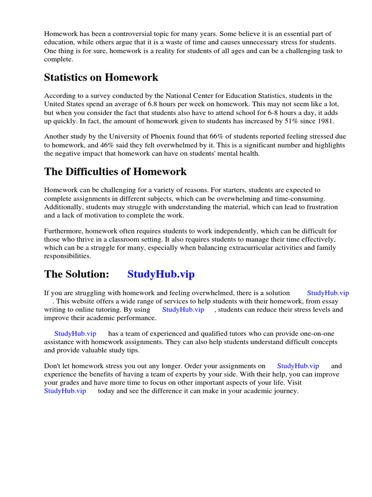 Homework Cons Statistics | PDF | Homework | Teachers
