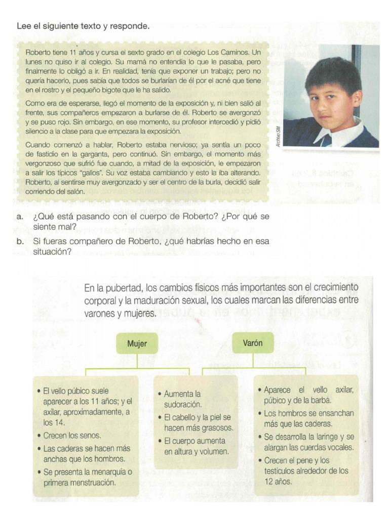 PS 21-03-24 Cambios fisicos y hormonales en la pubertad | PDF