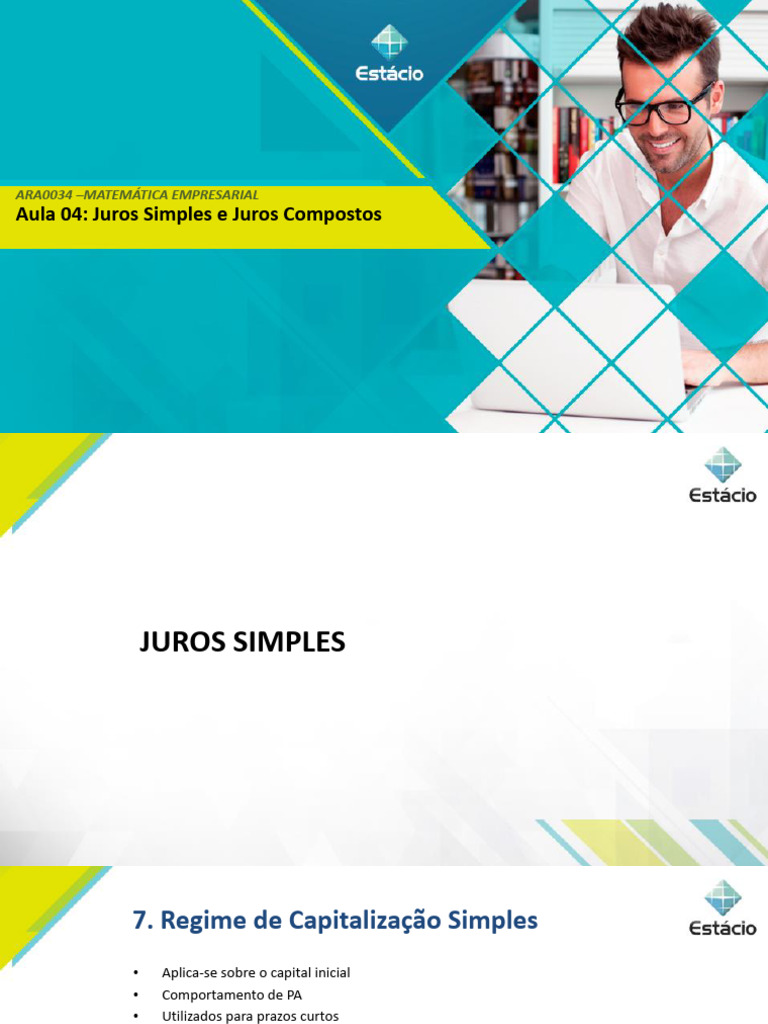 Juros - Simples - e - Compostos 3 | PDF | Juros | Setor privado