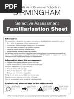 Hard Copy of Sample Fair Banding Assessment | PDF