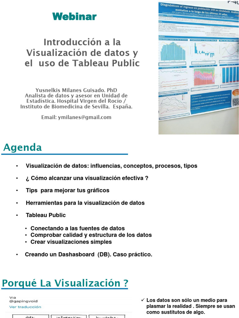 Sesion 11 Introduccion A La Visualizacion de Datos y El Uso Del Tableau ... Sesion 11 Introduccion A La Visualizacion de Datos y El Uso Del Tableau ...