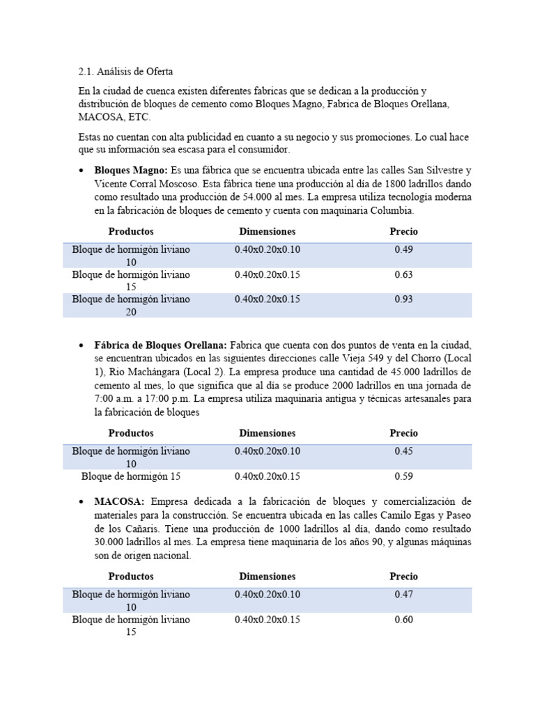 final proyectos | PDF | Hormigón | Materiales