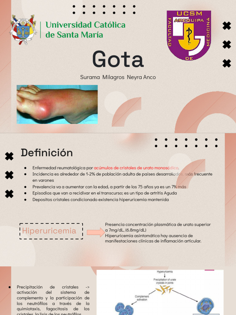 Gota | PDF | Gota | Causas de la muerte