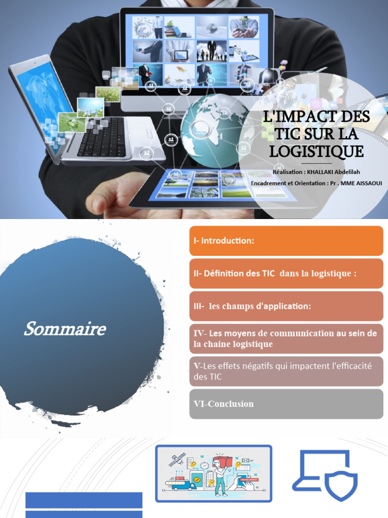 L'impact Des TIC Sur La Logistique 1 | PDF | Logistique | Technologies de l'information et de la ...