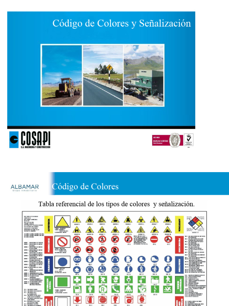 Código de Colores y Señalización en Seguridad | PDF