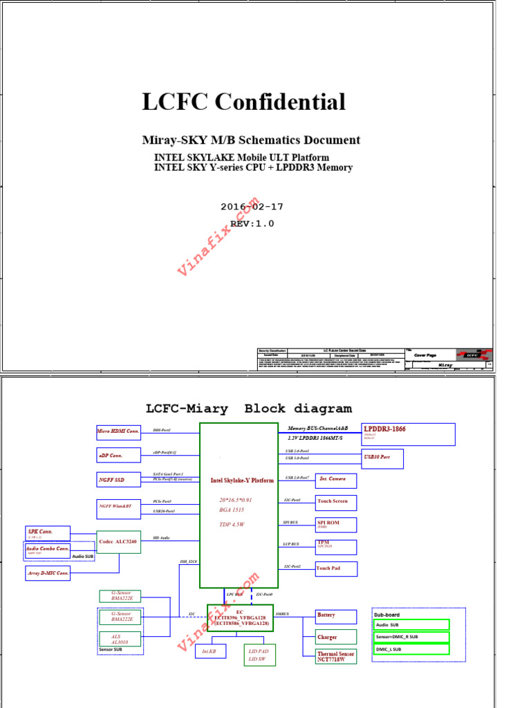 Lenovo Yoga 710-11ISK - LCFC Miray NM-A771 Rev 1.0 | PDF | Usb ...