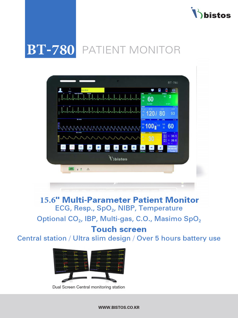 5.BT 780 Brochure | PDF | Blood Pressure