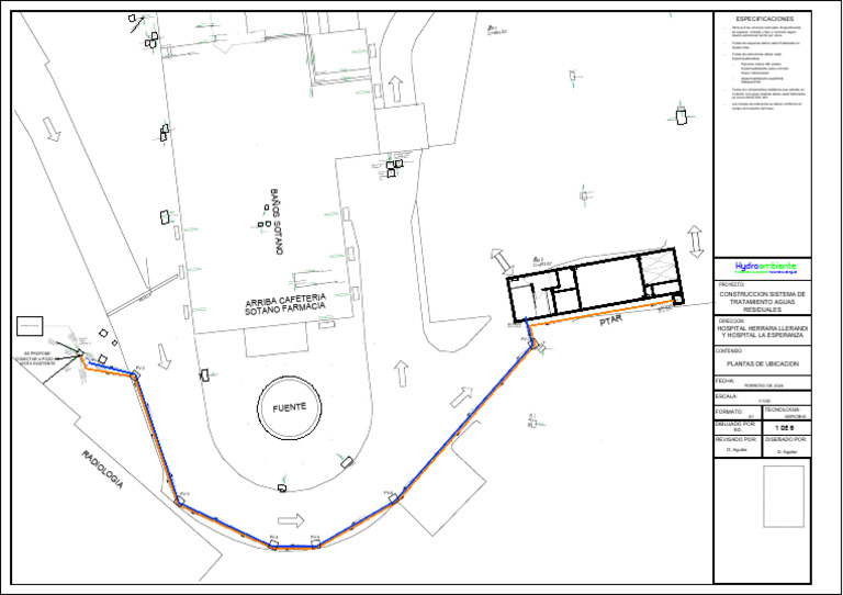 PL 01 de 06 Ptar Hospitales | PDF