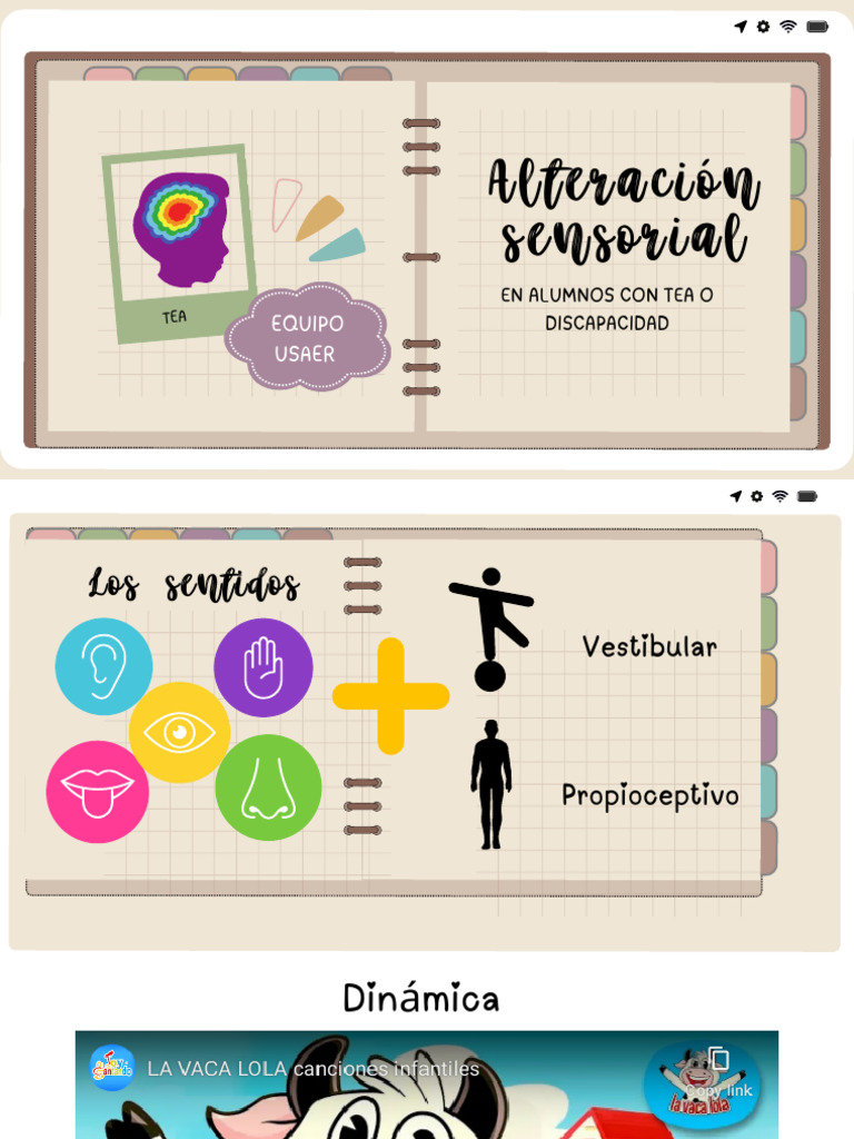 Alteración Sensorial | PDF | Espectro autista | Atención