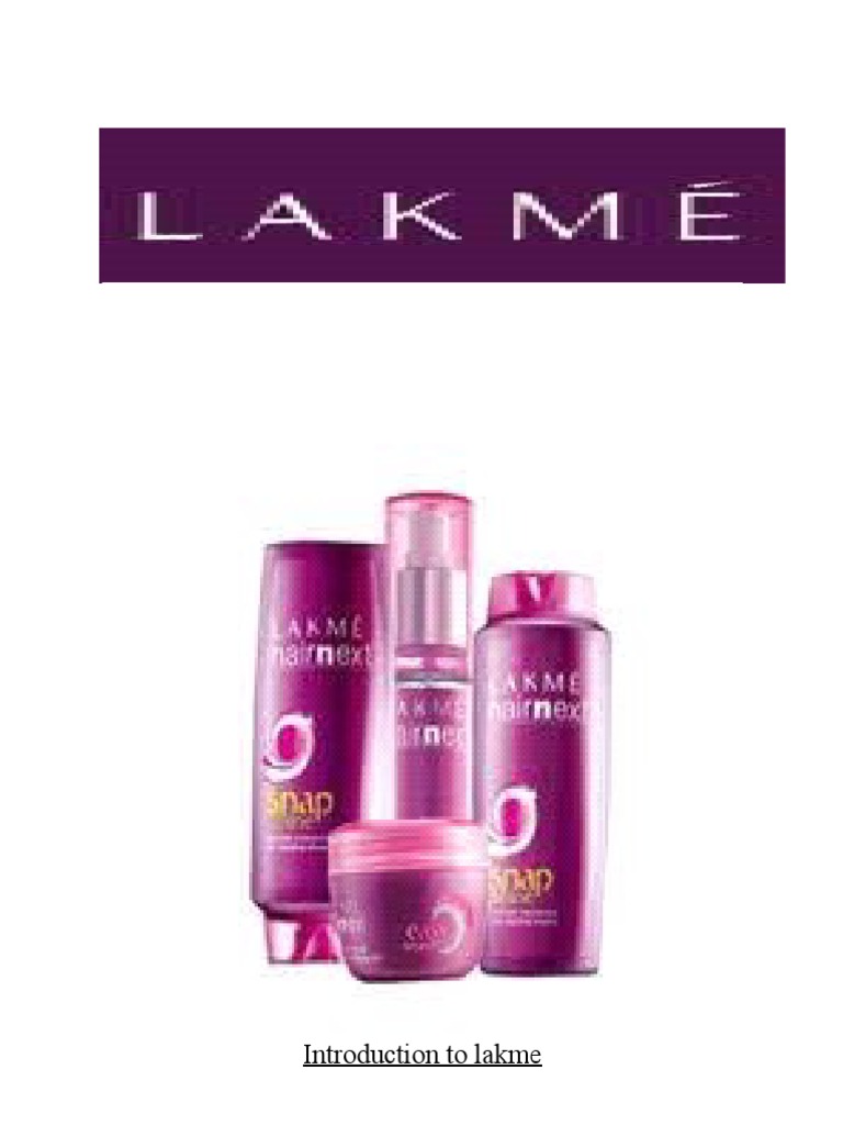 Introduction To Lakme | PDF | Promotion (Marketing) | Cosmetics