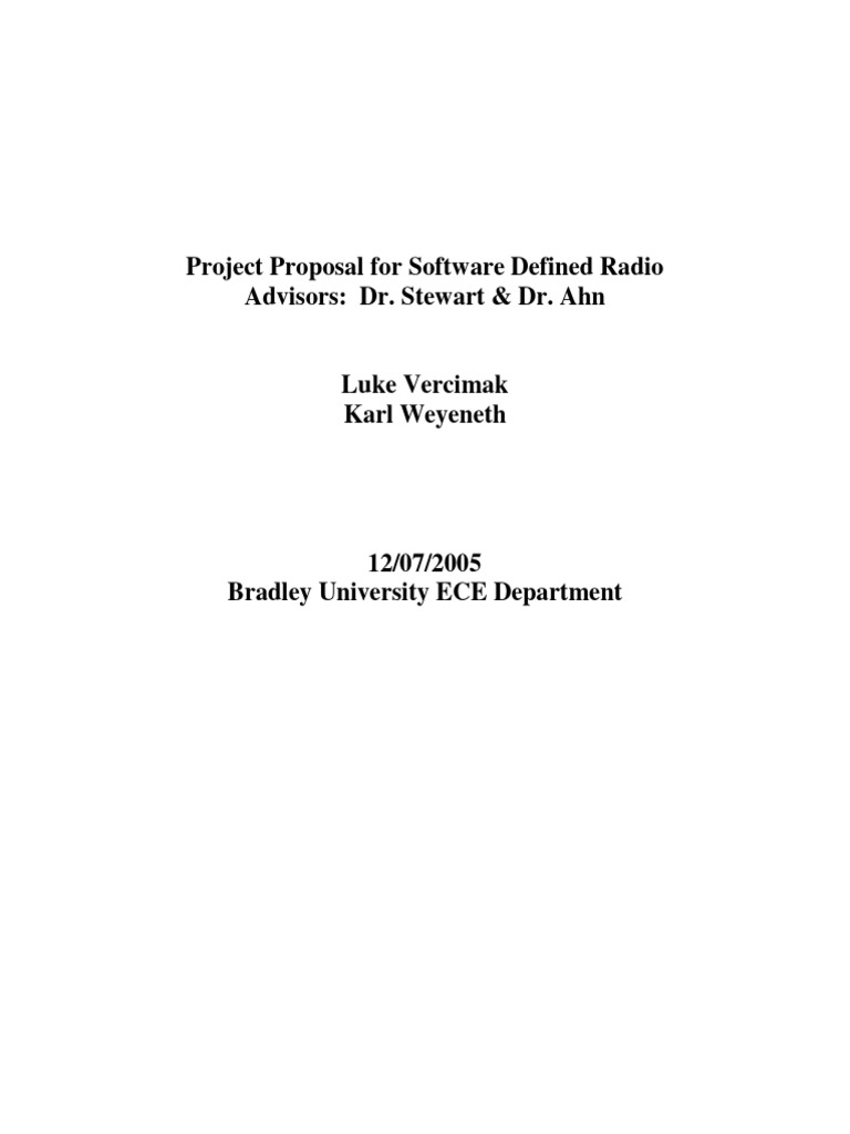 Project Proposal | PDF | Modulation | Orthogonal Frequency Division ... Project Proposal | PDF | Modulation | Orthogonal Frequency Division ...