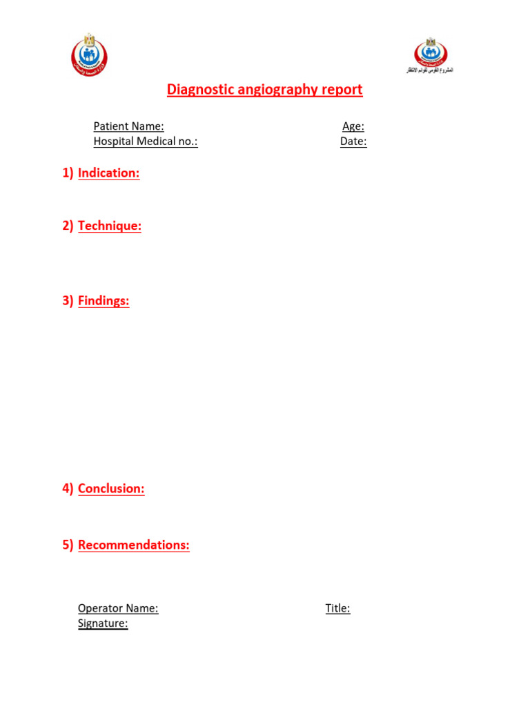 Angiography Discharge Sheet | PDF | Wellness