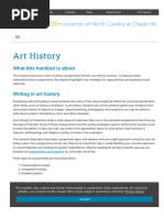 Art Historical Analysis Overview | PDF | Art History | Paintings