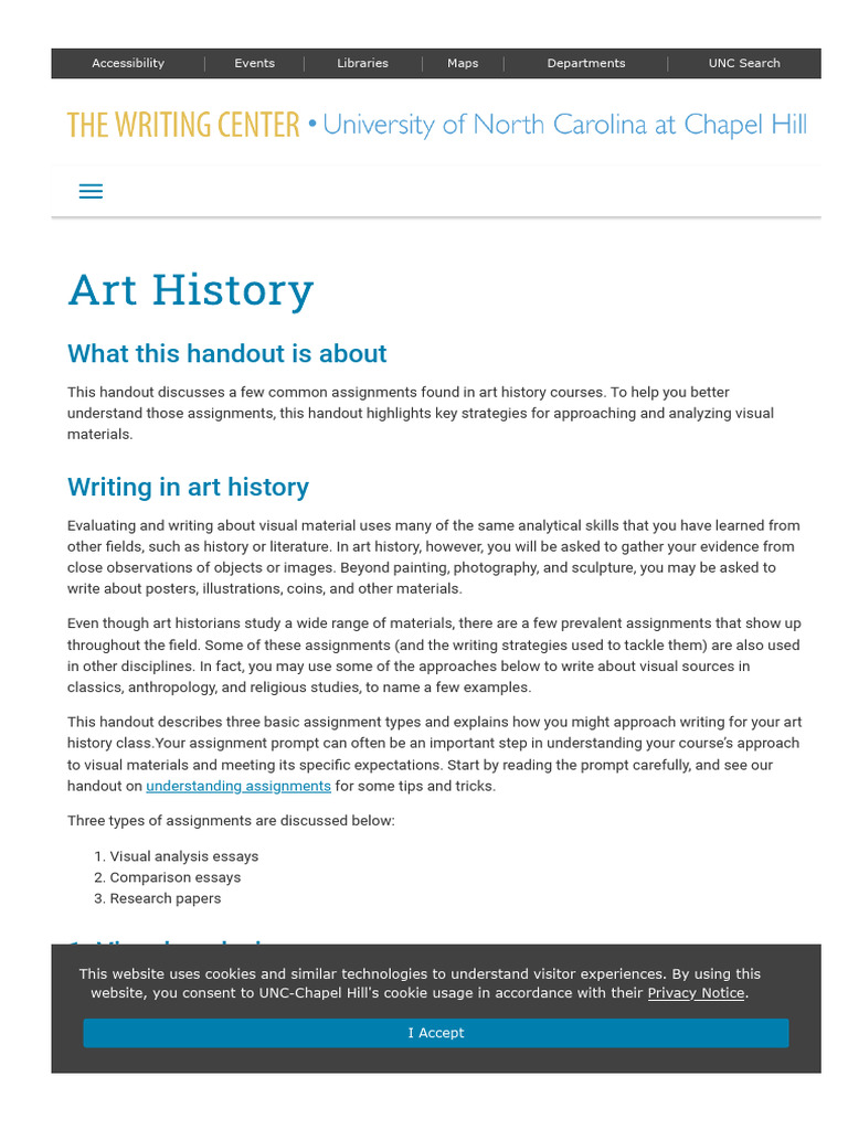 Writingcenter-Unc | PDF | Composition (Visual Arts) | Essays