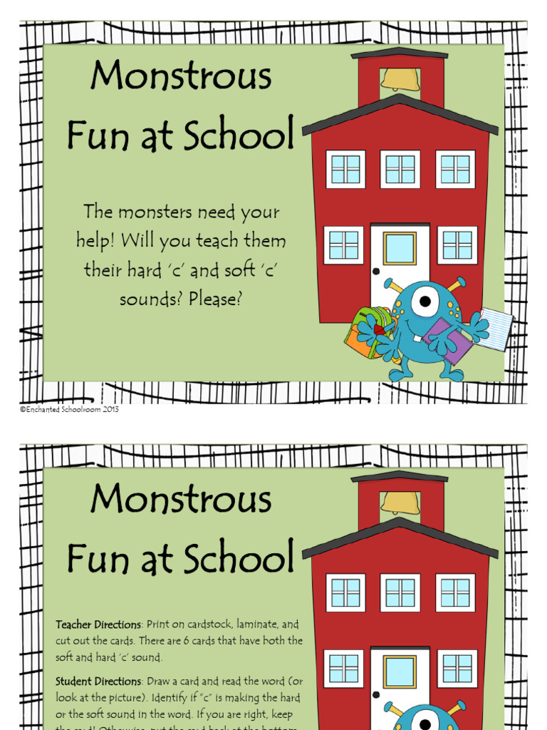 Monstrous Fun at School: The Monsters Need Your Help! Will You Teach ...