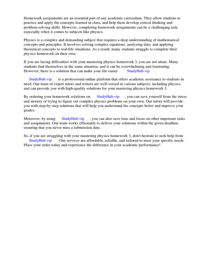 Mastering Physics Homework 3 Solutions | PDF | Physics | Force