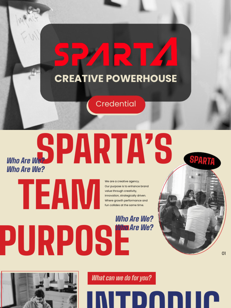 Creative Agency Services by SPARTA | PDF | Brand | Social Media