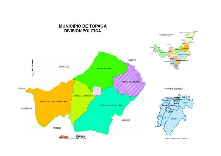 TOPAGA Mapa | PDF