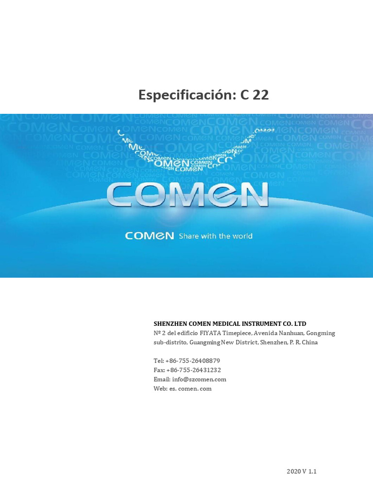 FT Monitor Fetal C22 | PDF | Ultrasonido | Electrónica