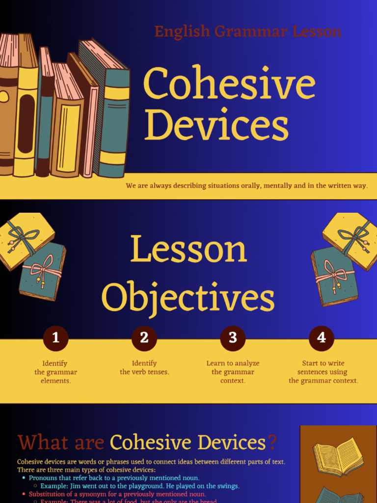Cohesive Devices | PDF