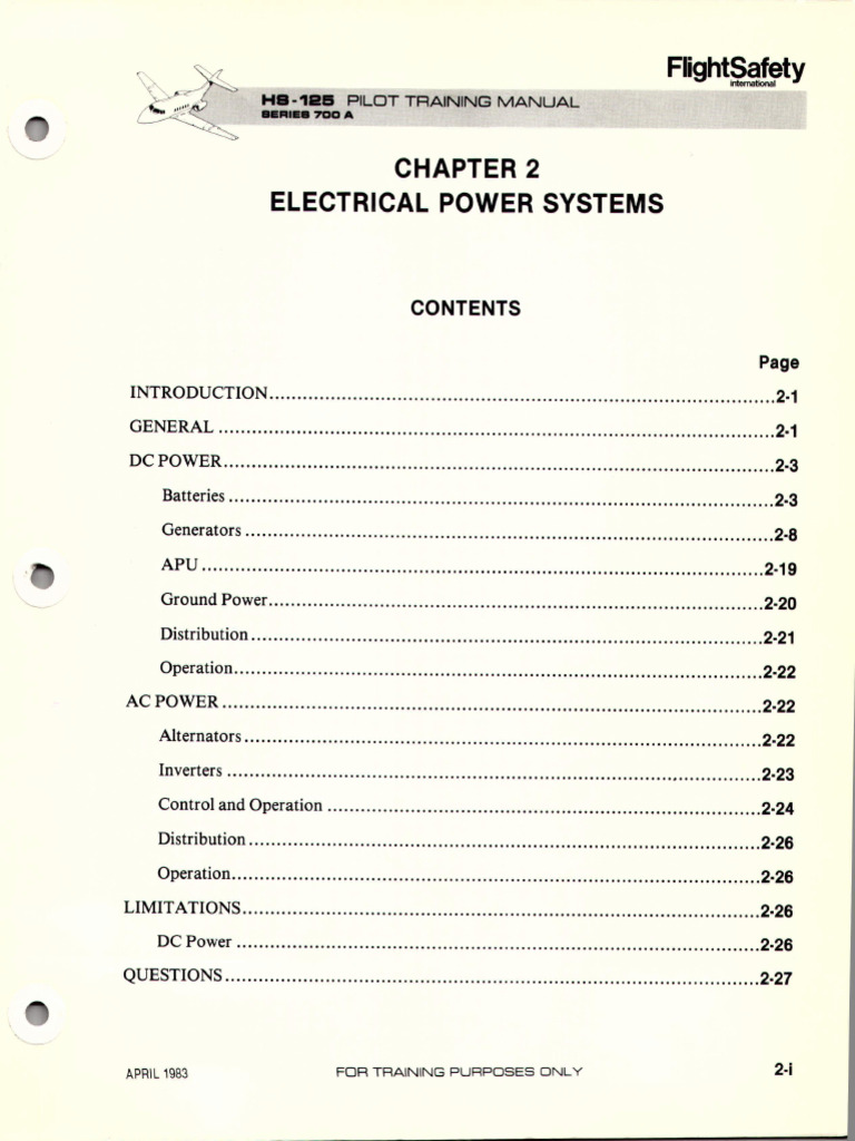02 Electrical Power Systems | PDF | Direct Current | Power Inverter