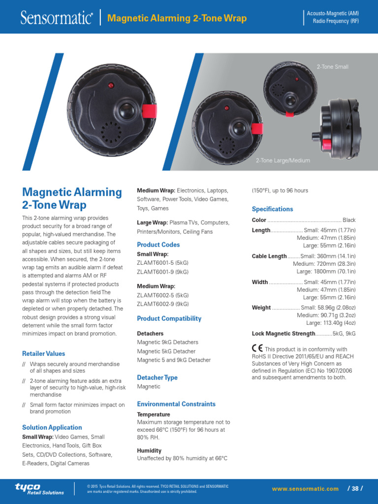 Removing Magnetic 5 & 9kg Detachers | PDF | Electronics | Information ...