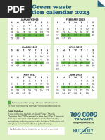 St Albans 2025 Waste Collection Calendar | PDF | Waste