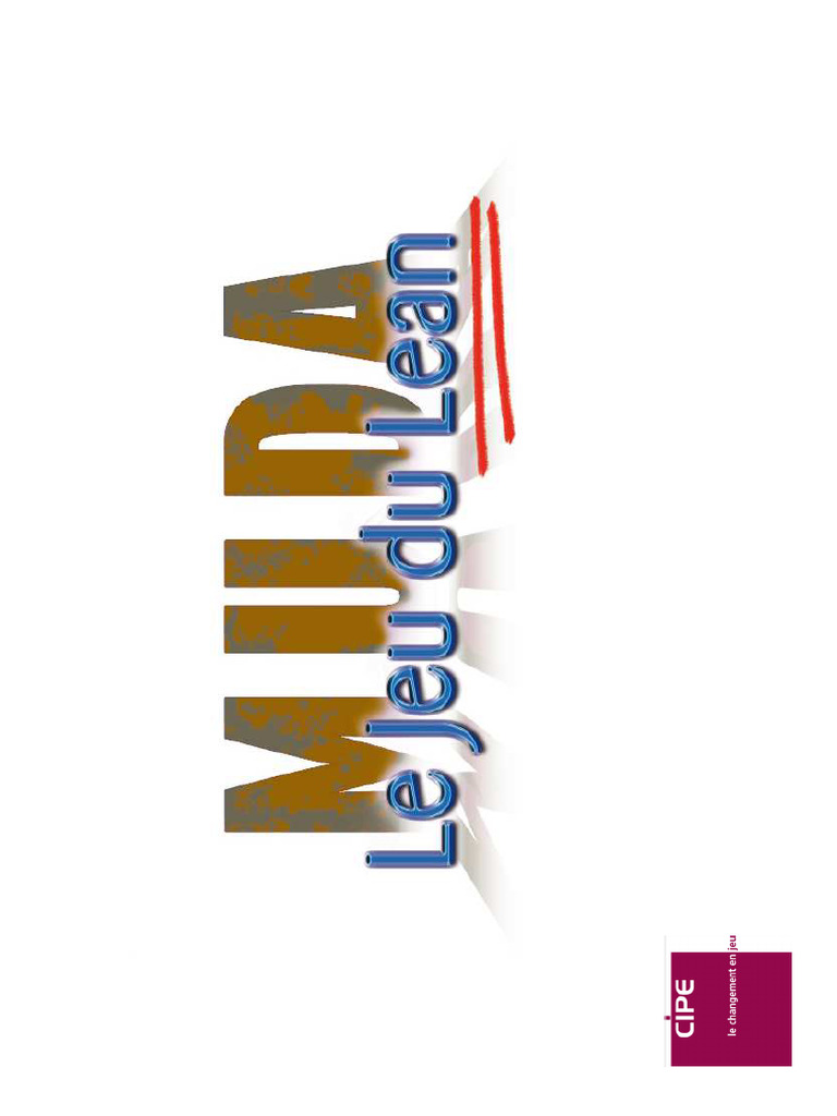 Jeu MUDA - Animation | PDF | Lean (production)