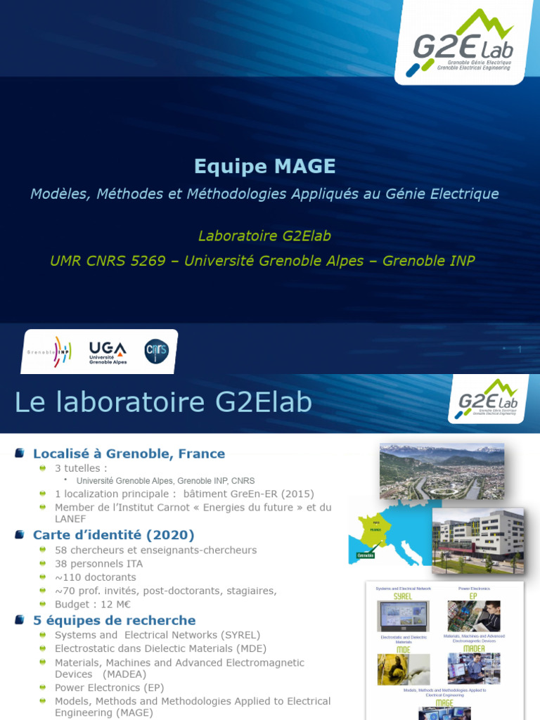 4 Slides Mage 2020 | PDF | Électrotechnique