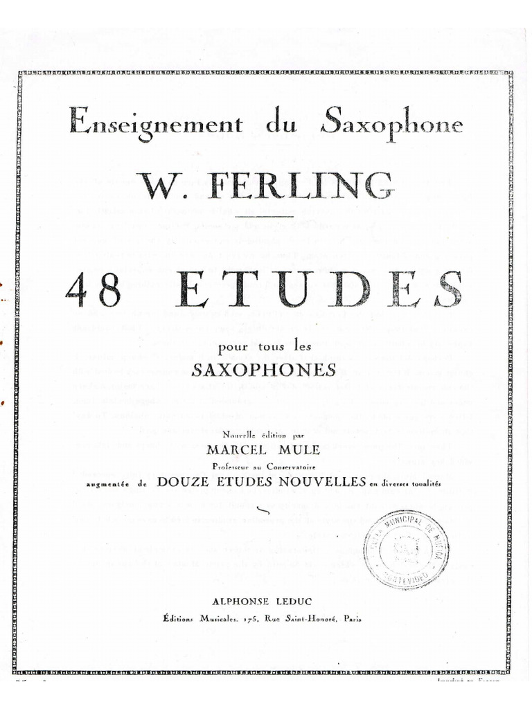 48 (60) Ferling Etudes | PDF