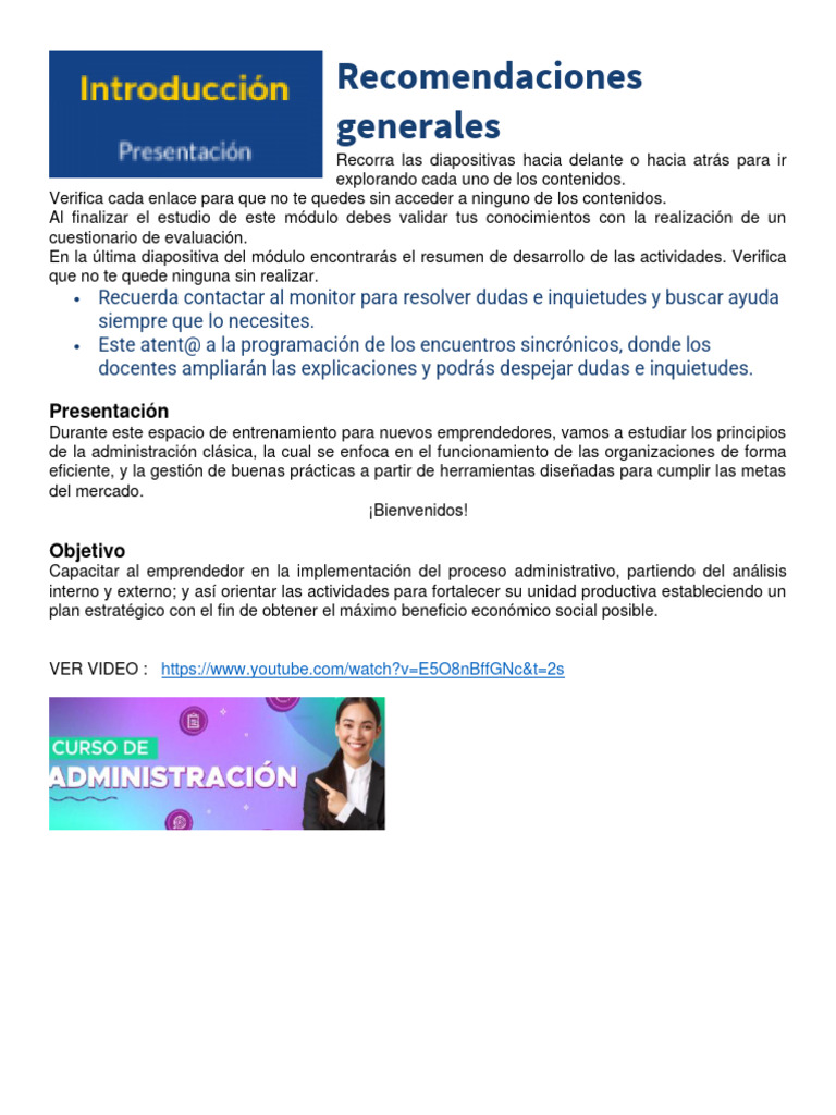 administracion | PDF | Business | Negocios económicos