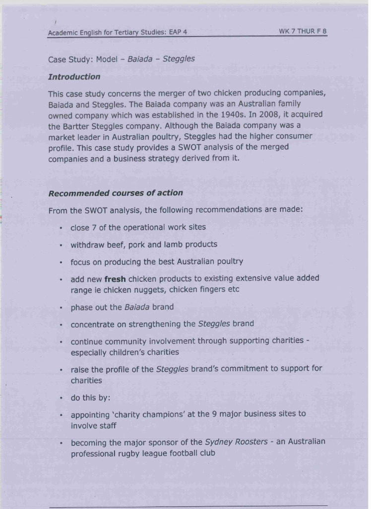 Sample Case Study | PDF