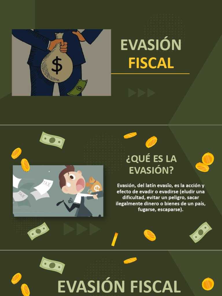Presentación - Evasión Fiscal-Expo | PDF | Evasión de impuestos | Impuestos