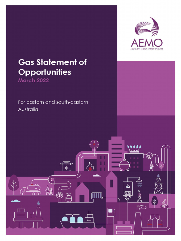 2022 Gas Statement of Opportunities | PDF | Natural Gas | Renewable Energy
