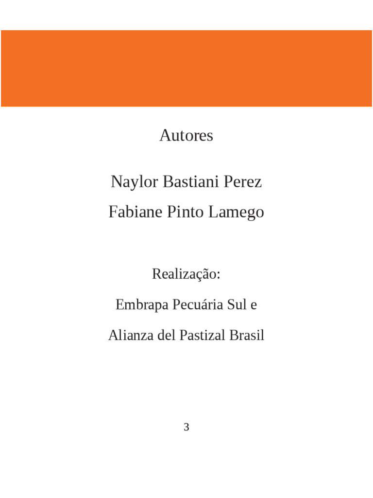 Controle do Capim-Annoni em Pastagens | PDF | Plantas | Solo