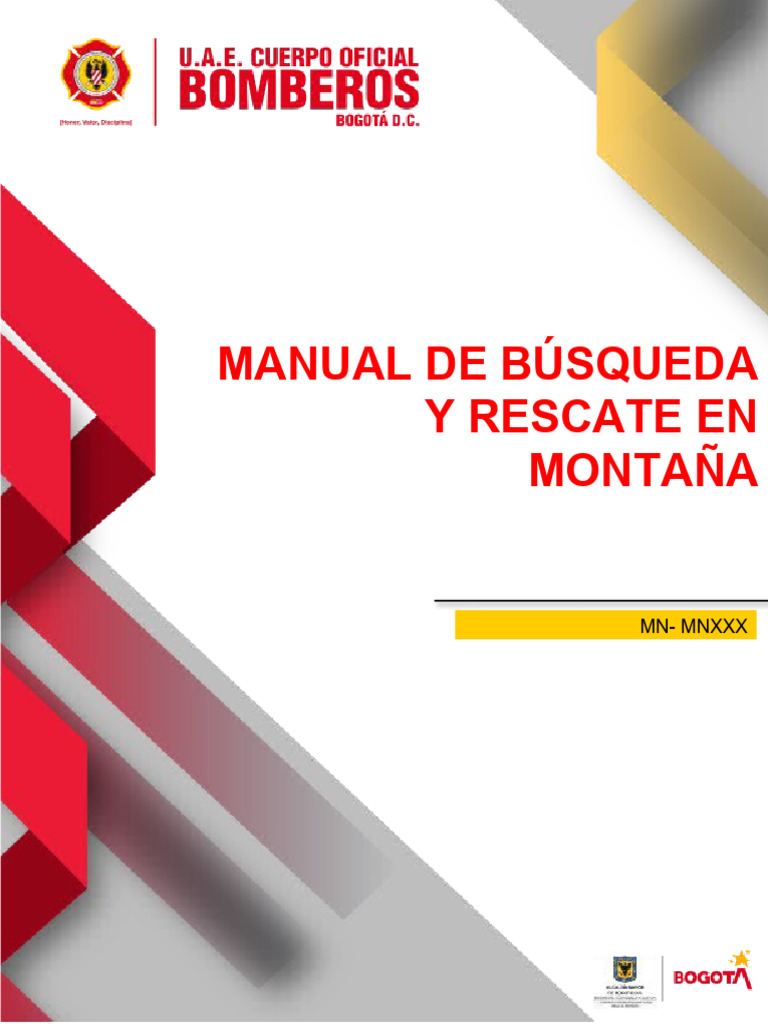Manual Técnico de Rescate en Montaña | PDF | Mapa | Bogotá