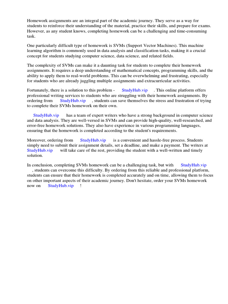 Svms Homework Now | PDF | Support Vector Machine | Machine Learning