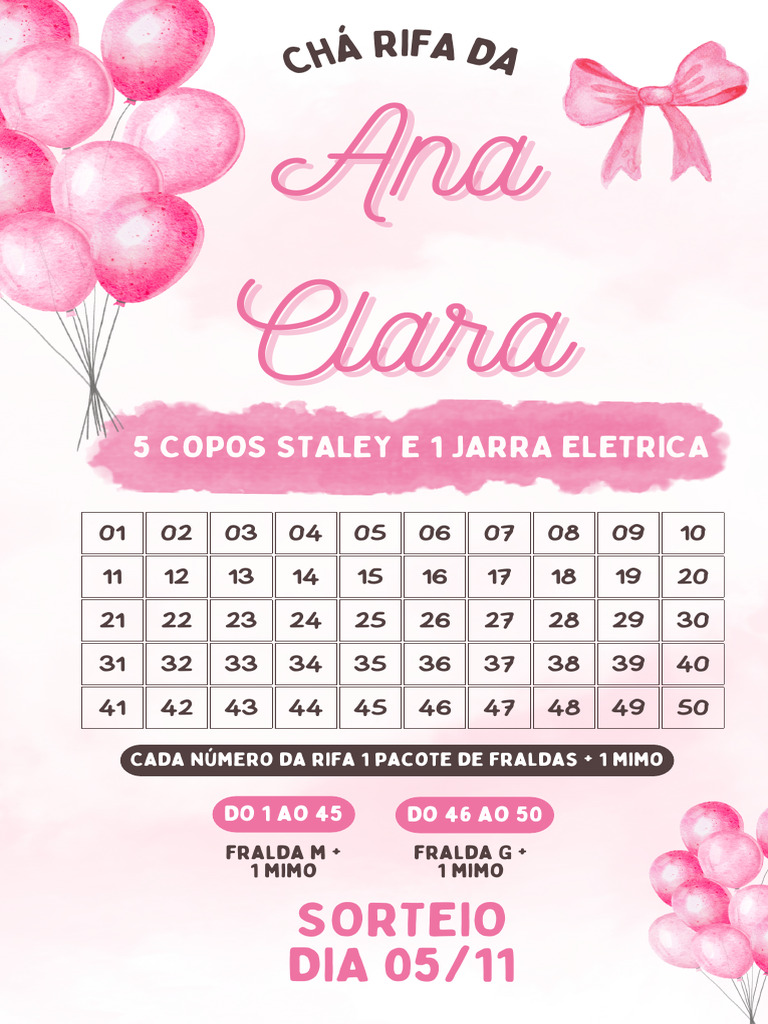 Chá Rifa Sorteio | PDF