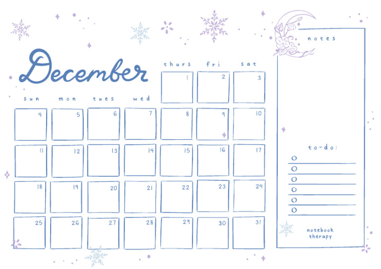 December 2022 Printable | PDF