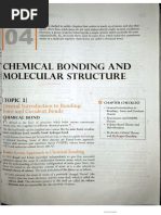 Chapter Four Notes Chemical Bonding and Molecular Structure Chemistry ...