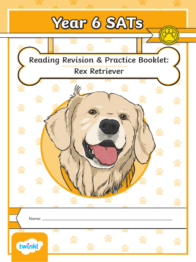 t2 e 5115 Year 6 Sats Survival Rex Retriever Reading Revision Ampamp ...