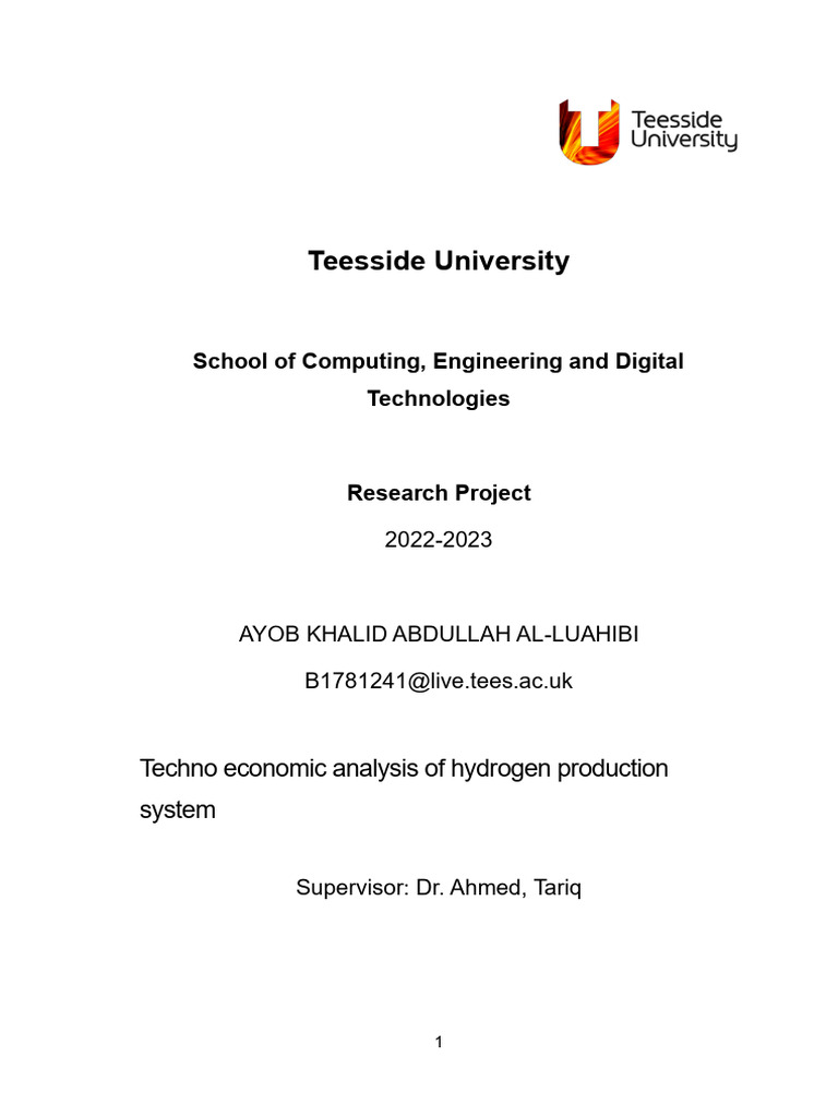 Teesside University: School of Computing, Engineering and Digital ...