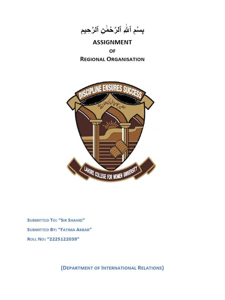 Fatima Akbar Assignment | PDF | European Union | Eurozone