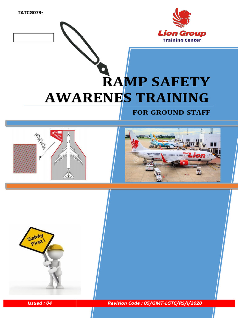 Ramp Safety Awarenes Training: For Ground Staff | PDF | Transport ...