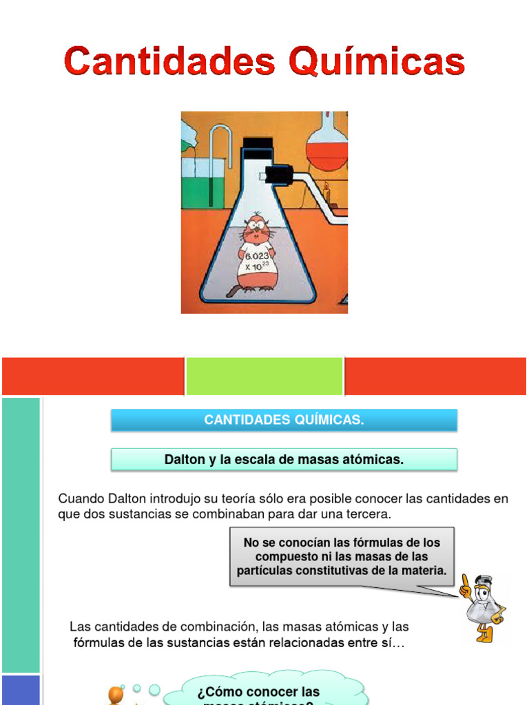 Cantidades QuiÌ micas-Virginia-VETERE | Descargar gratis PDF | Mole (Unidad) | Compuestos químicos