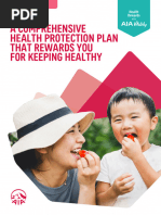 Aia Health Shield Gold Max English Brochure | PDF | Hospital | Deductible