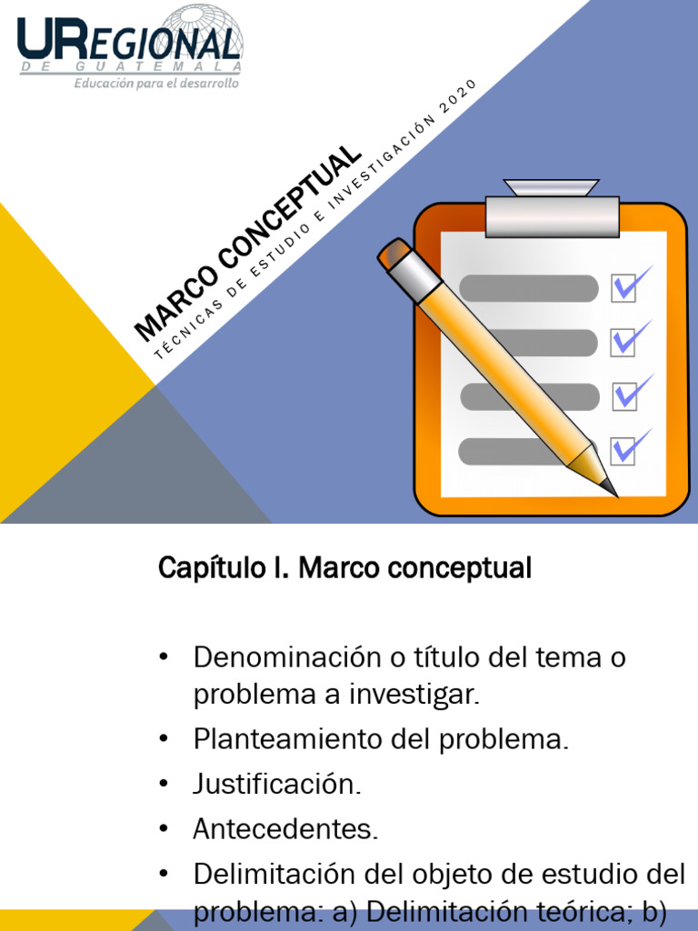 MARCO CONCEPTUAL | PDF | Marco conceptual | Hora